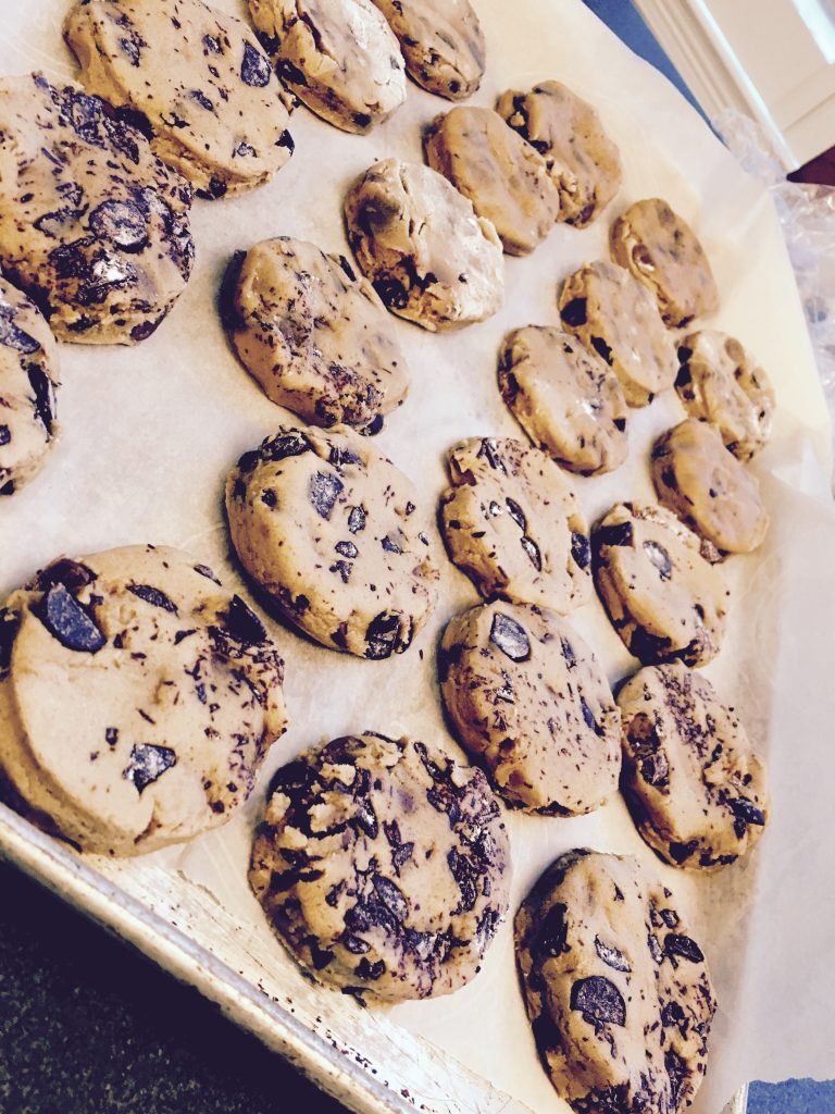 Thousand Layer Chocolate Chip Cookies - Linen and Lavender
